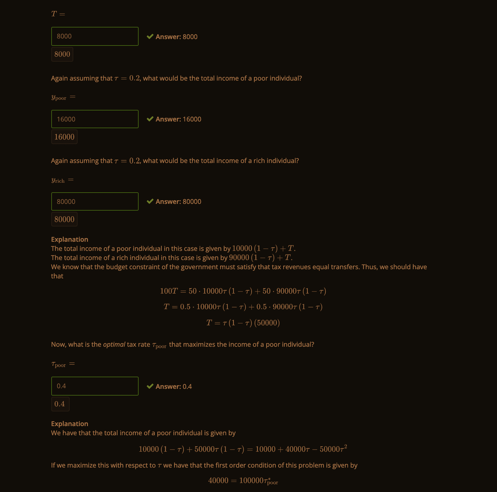 Solved Consider a society of 100 inhabitants composed by two | Chegg.com