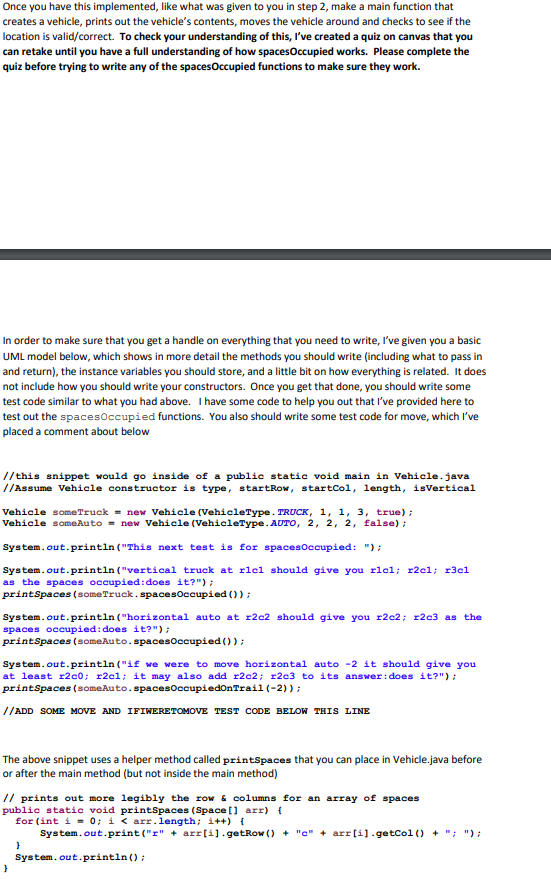 Solved Step 3 Implement The Vehicle Constructor And Getters 4723