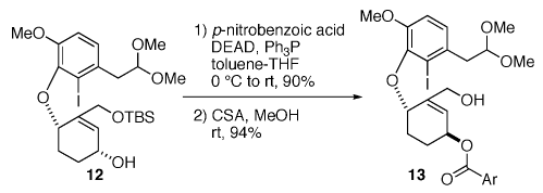 Solved 1) p-nitrobenzoic acid DEAD, Ph3P toluene-THF 0∘C to | Chegg.com