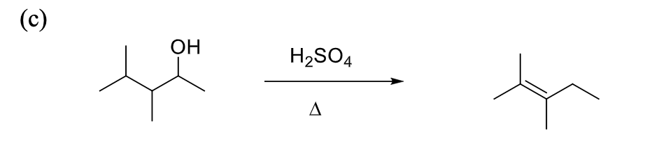 Solved HO । ... H2SO4 | Chegg.com