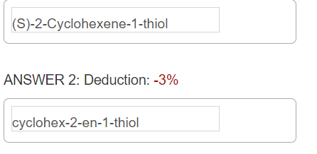 Solved Part C Enter the correct IUPAC nomenclature.ANSWER 2: | Chegg.com