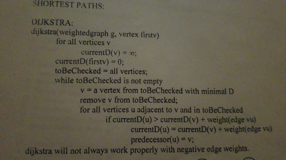 Solved How can I implement dijsktra's algorithm to find the | Chegg.com Solved How can I implement dijsktra's algorithm to find the | Chegg.com