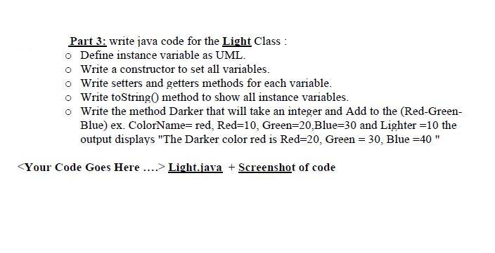 Solved Question 1: Given the following Class Hierarchy, | Chegg.com
