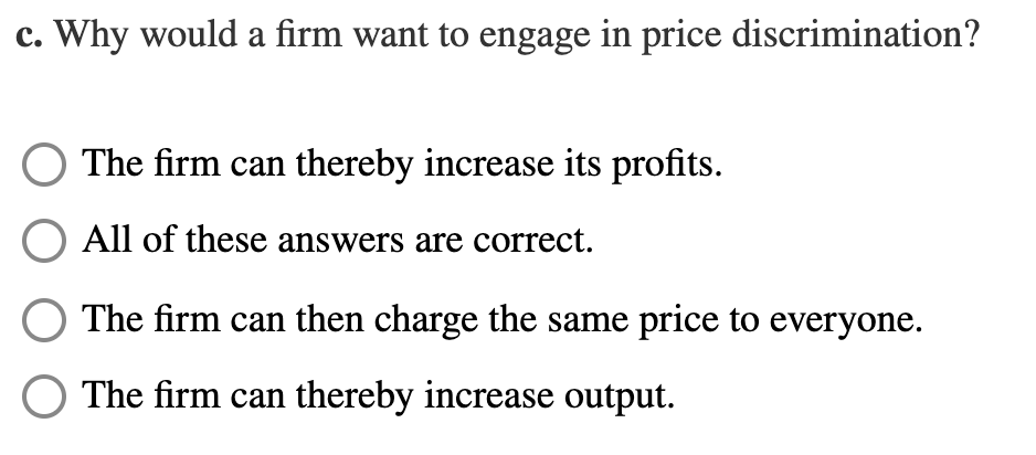 Solved Below is a graph of a firm with market power.a. ﻿Draw | Chegg.com