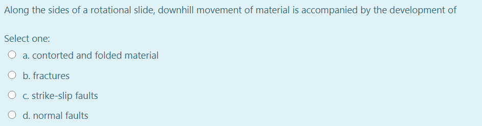 Solved Along the sides of a rotational slide, downhill | Chegg.com
