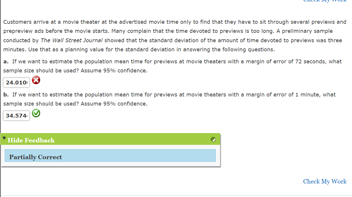 Solved Customers arrive at a movie theater at the advertised | Chegg.com