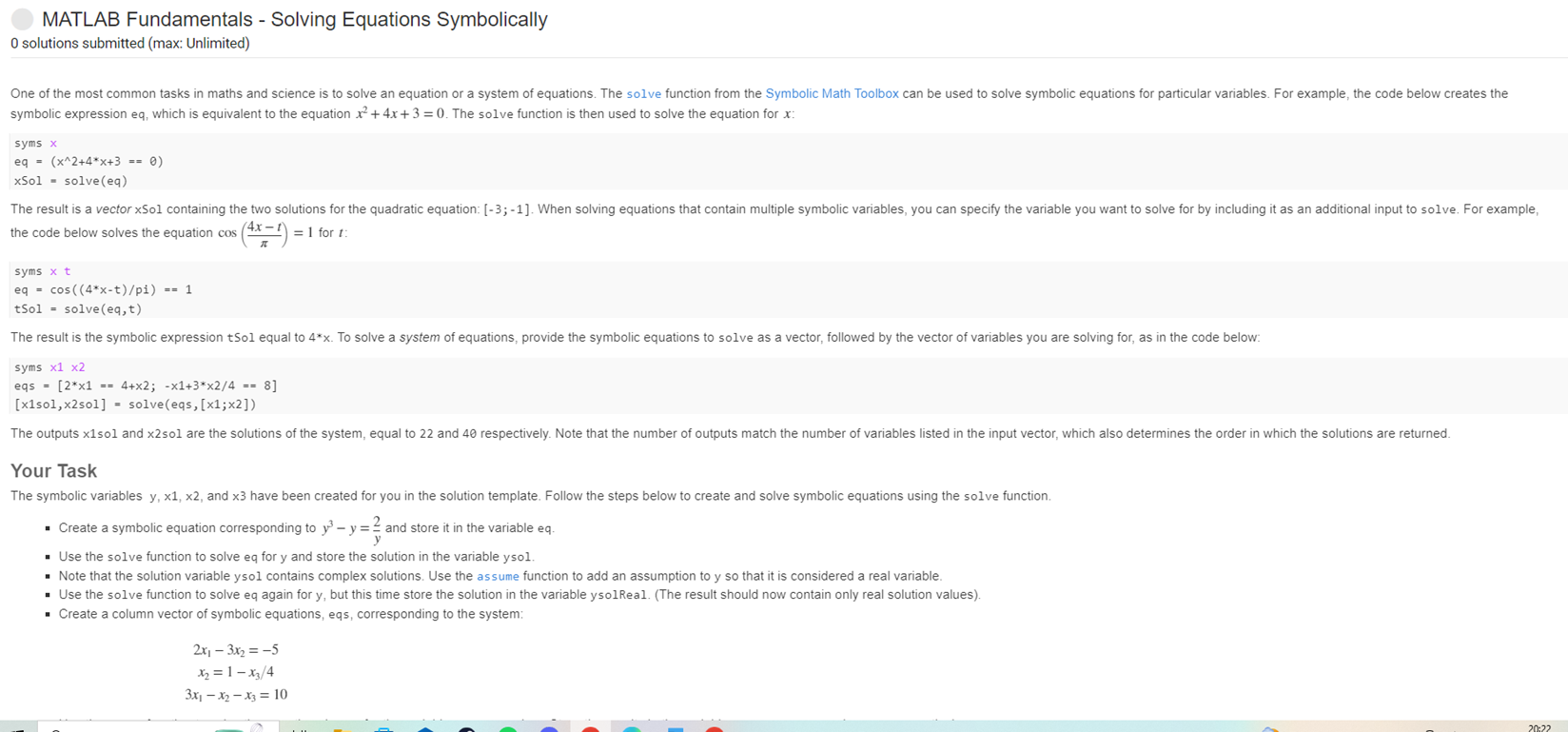 Solved symbolic expression eq, which is equivalent to the | Chegg.com