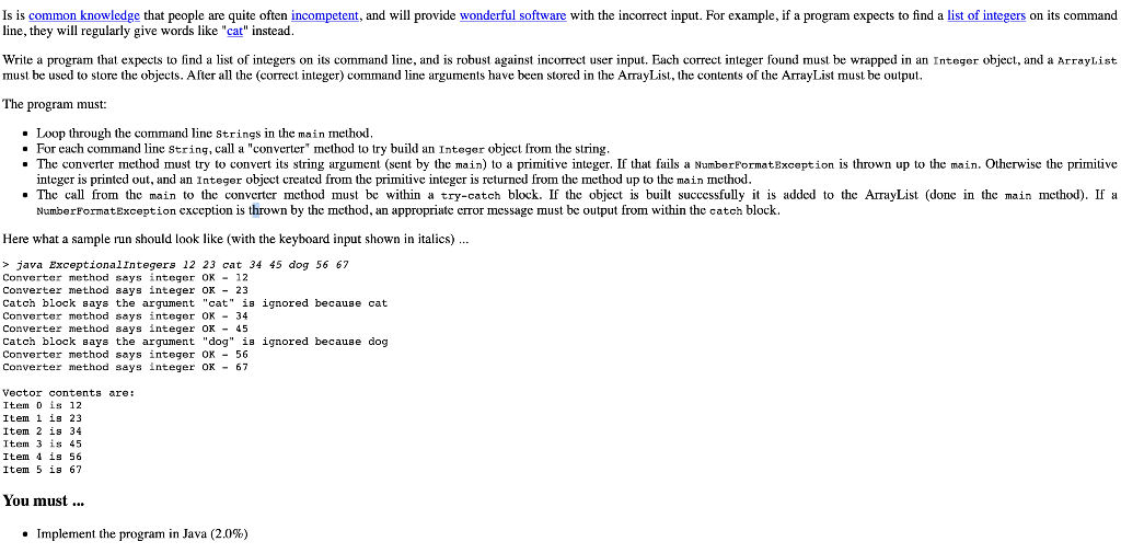 Solved Is is common knowledge that people are quite often | Chegg.com