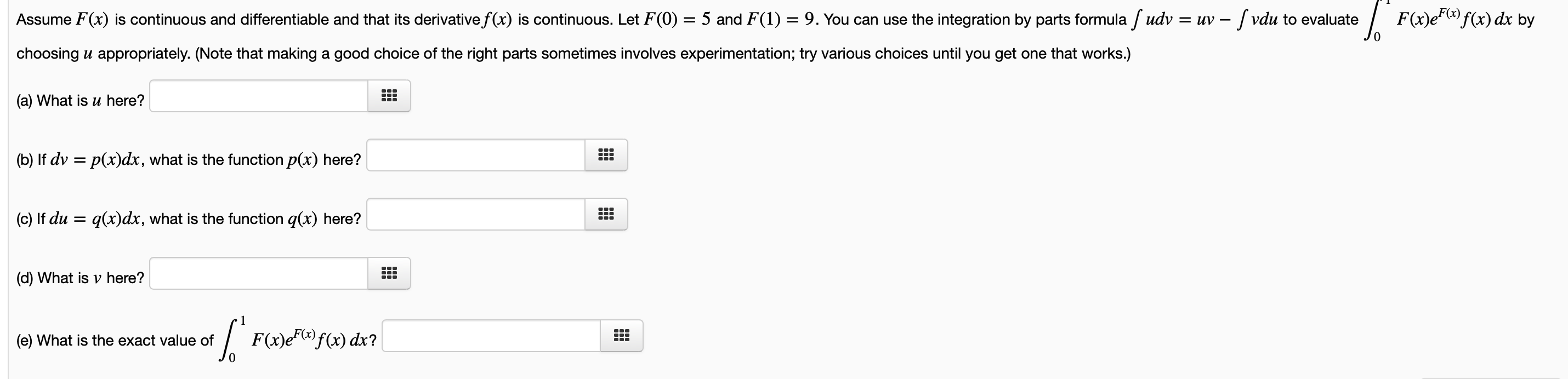 Solved Assume F(x) is continuous and differentiable and that | Chegg.com