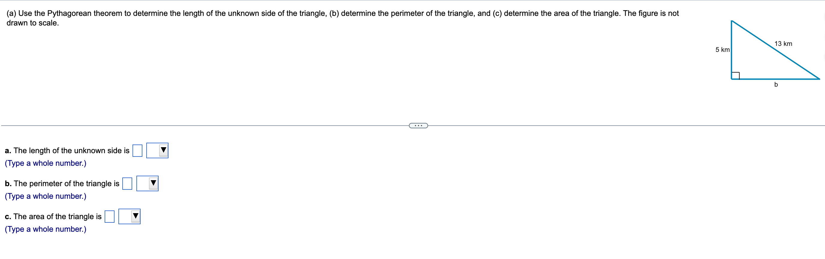 Solved (a) Use the Pythagorean theorem to determine the | Chegg.com