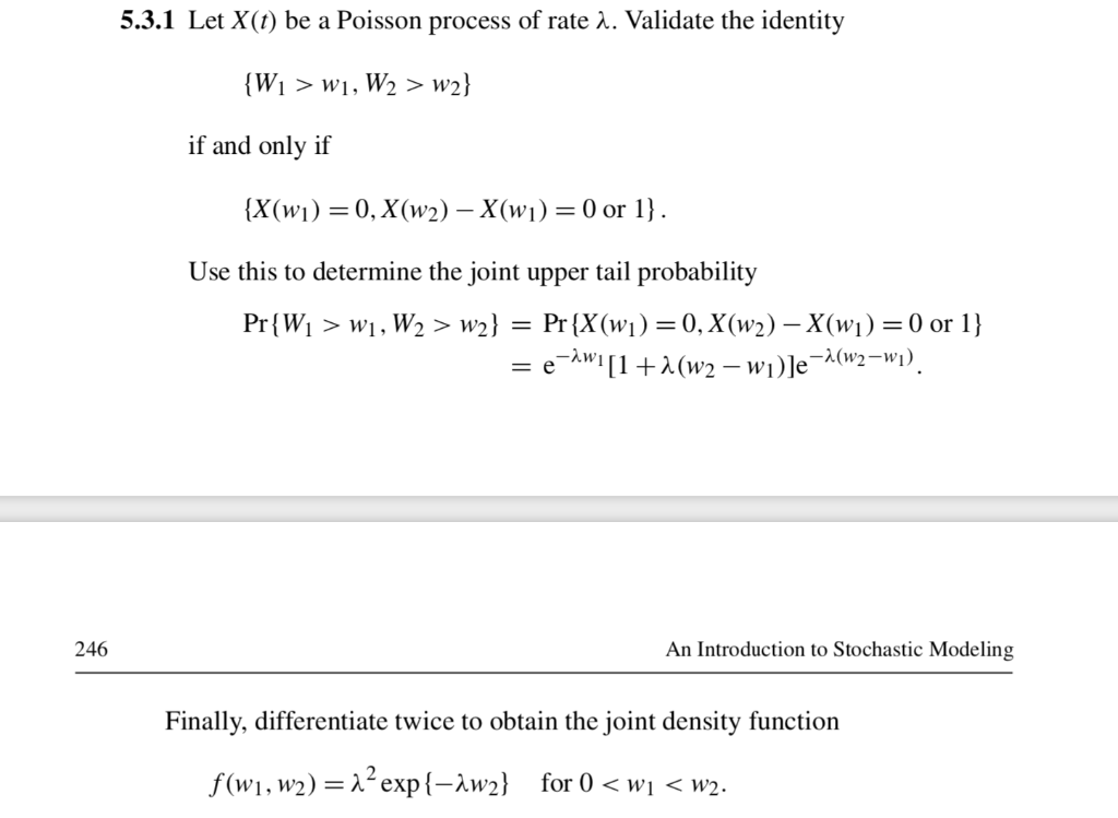 Solved Let X(t) be a Poisson process of rate λ. Validate the | Chegg.com