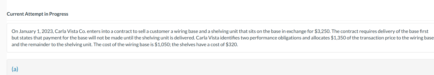 Solved On January 1, 2023, Carla Vista Co. enters into a | Chegg.com