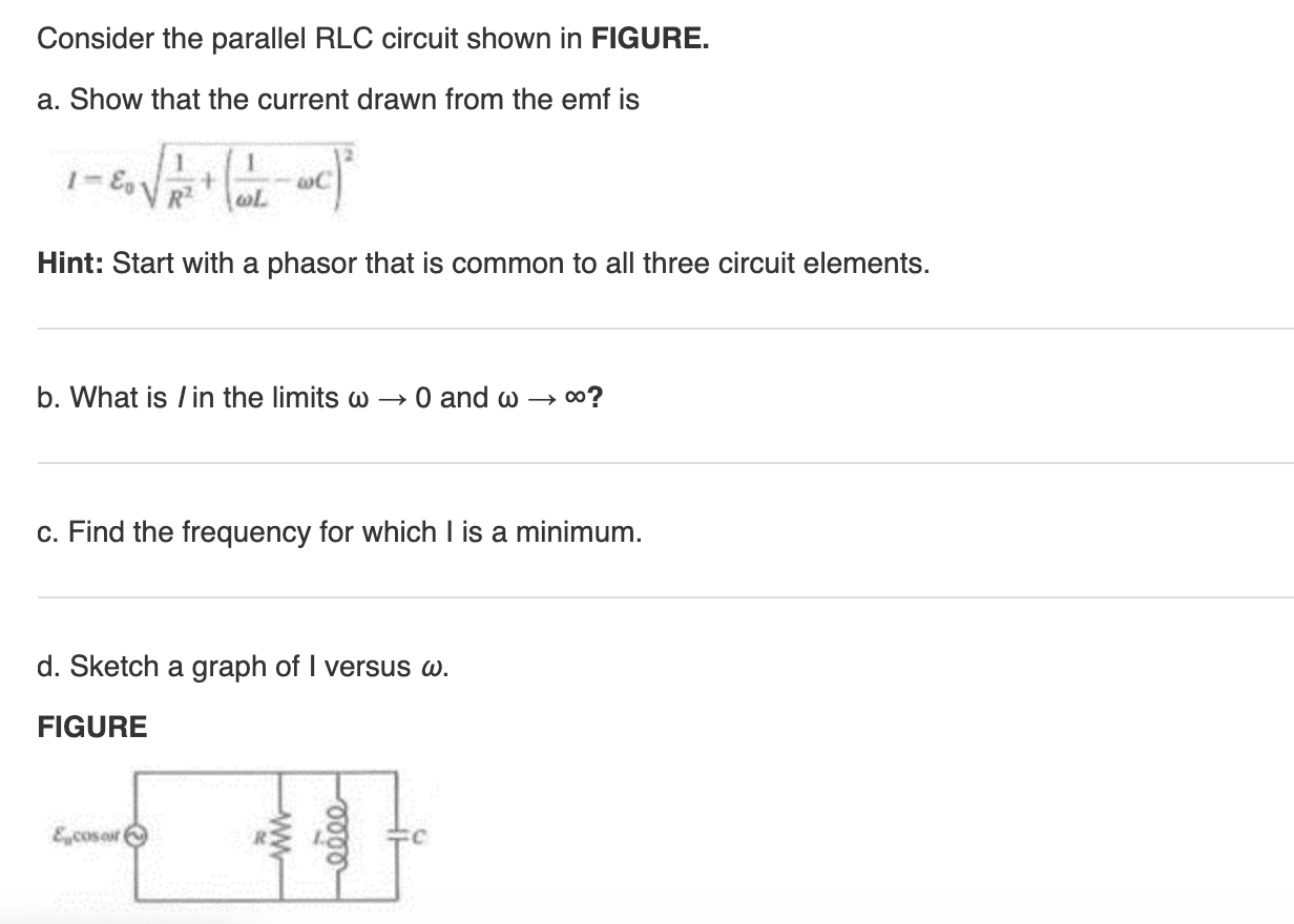 Solved Using the complex number approach, consider the | Chegg.com