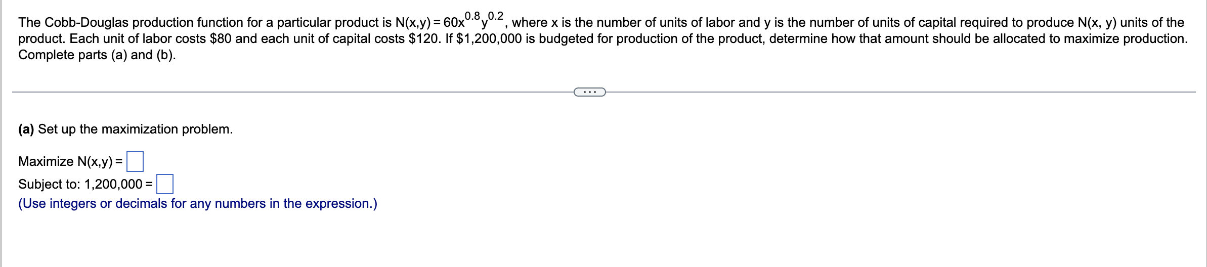 Solved Complete parts (a) and (b). (a) Set up the | Chegg.com