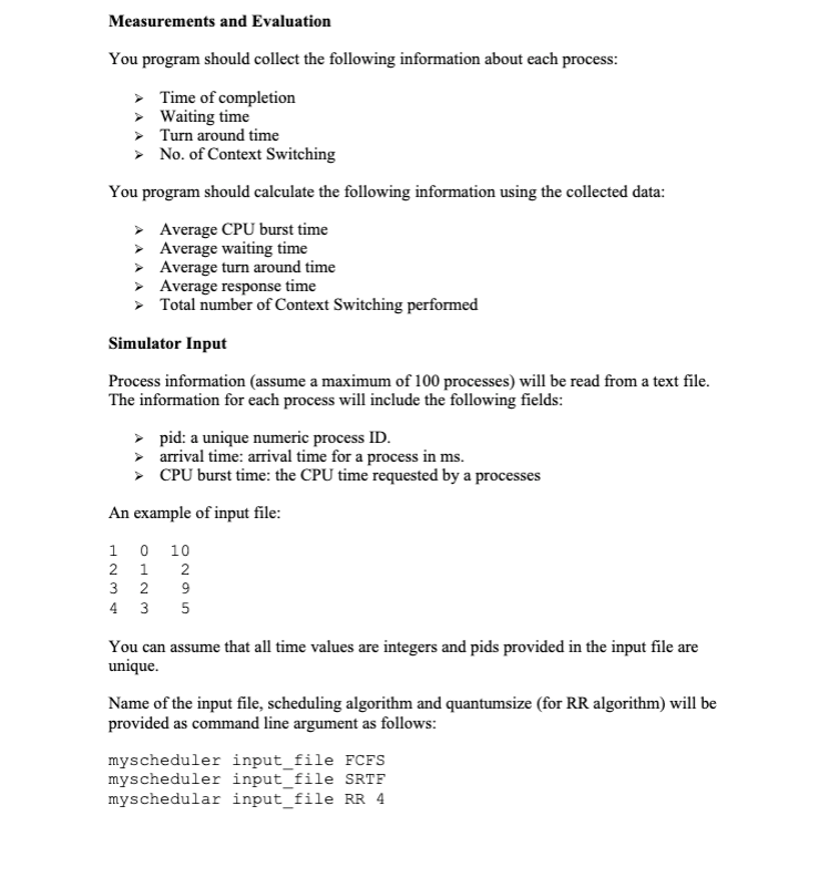 Solved Goal of this programming assignment The primary goal | Chegg.com