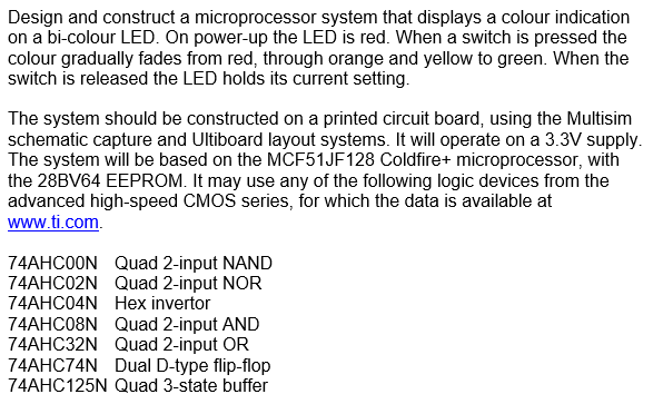 Solved Design And Construct A Microprocessor System That 1091