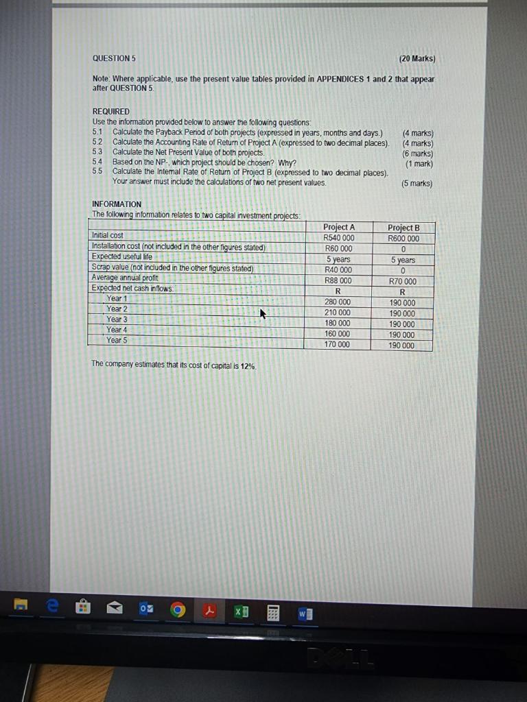 Solved Note: Where applicable, use the present value tables | Chegg.com
