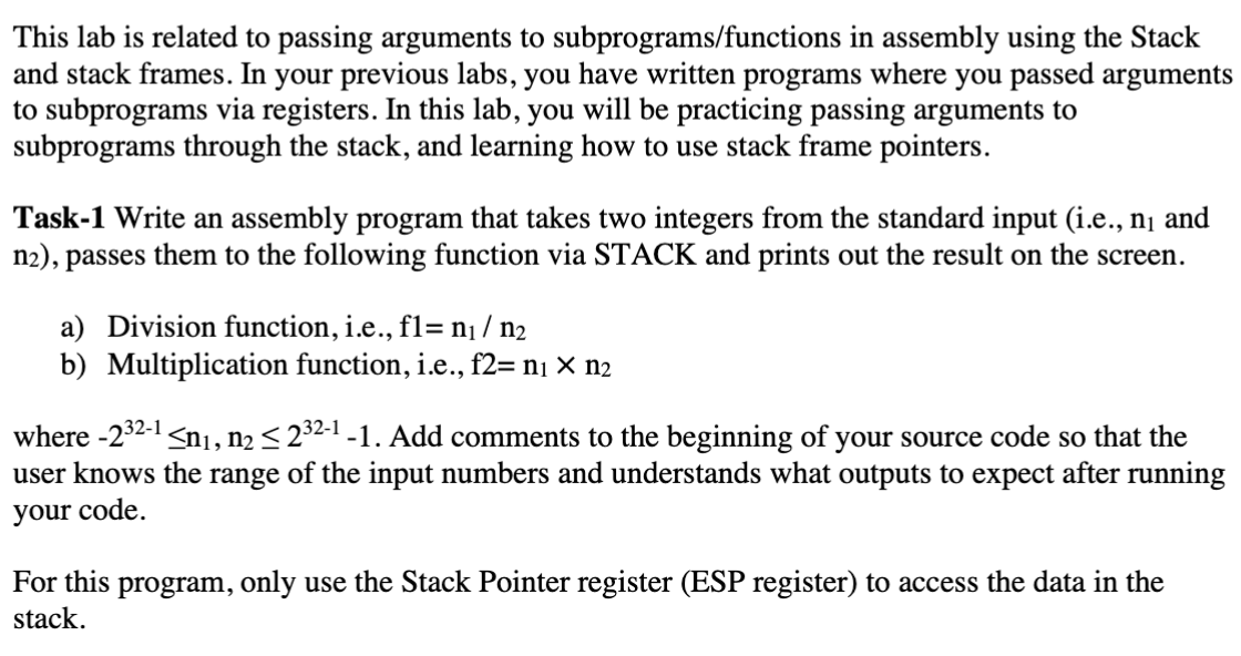 Solved you are allowed to use the macrosread_intprint_int | Chegg.com