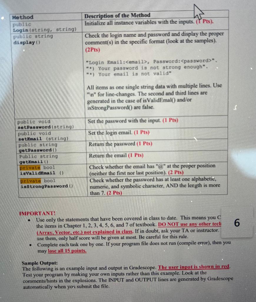 Solved Part 2: Programming (15 Pts) This assignment is to | Chegg.com