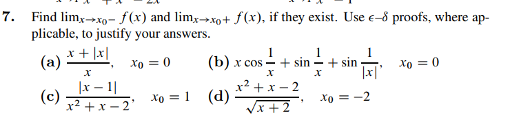 Solved Find limx→x0−f(x) and limx→x0+f(x), if they exist. | Chegg.com