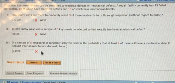 Solved Computer keyboard failures can be attributed to | Chegg.com
