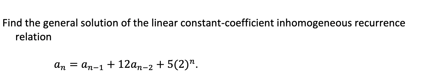 Solved Find the general solution of the linear | Chegg.com