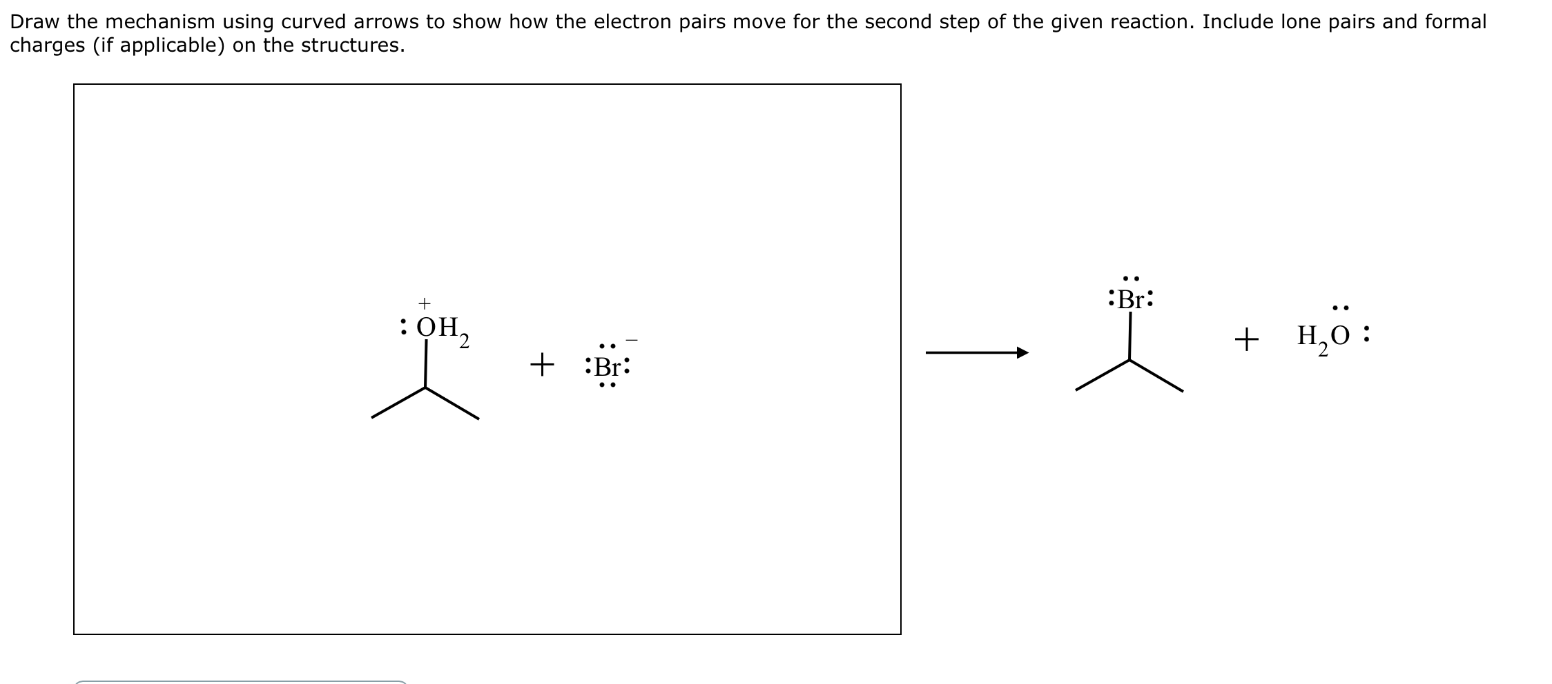 Solved Draw the mechanism using curved arrows to show how | Chegg.com