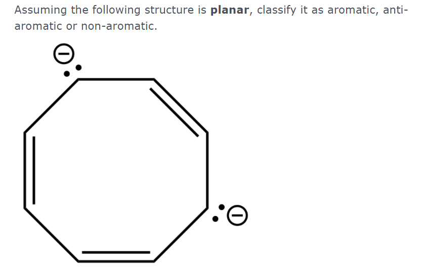 Solved Assuming the following structure is planar, classify | Chegg.com