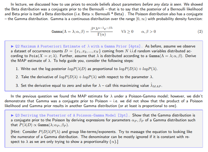 The Poisson distribution is a discrete probability | Chegg.com