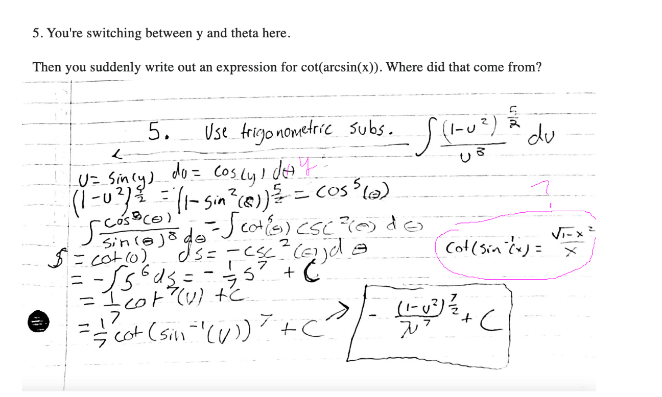 Solved Please help me figure out what I did wrong here and | Chegg.com