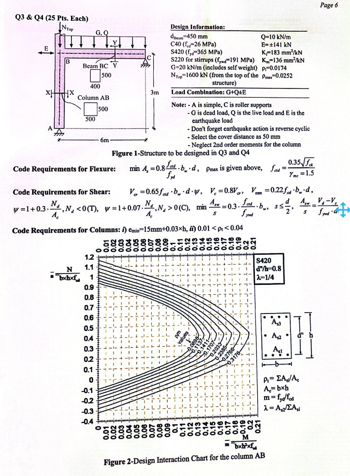 Solved Q3 \& nd (95 Dte Eank) Design Information: | Chegg.com