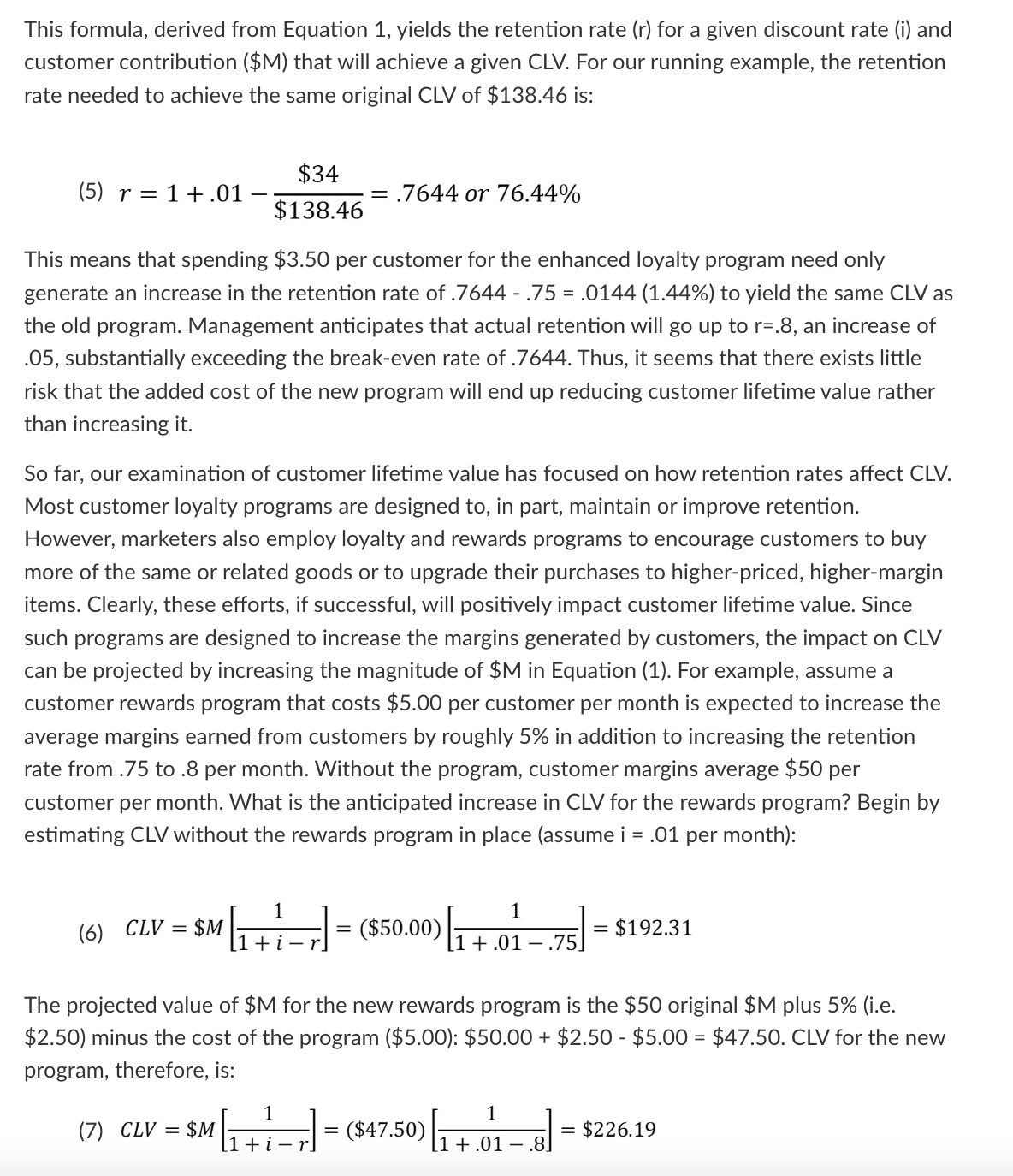 Solved An important metric that attempts to capture the | Chegg.com