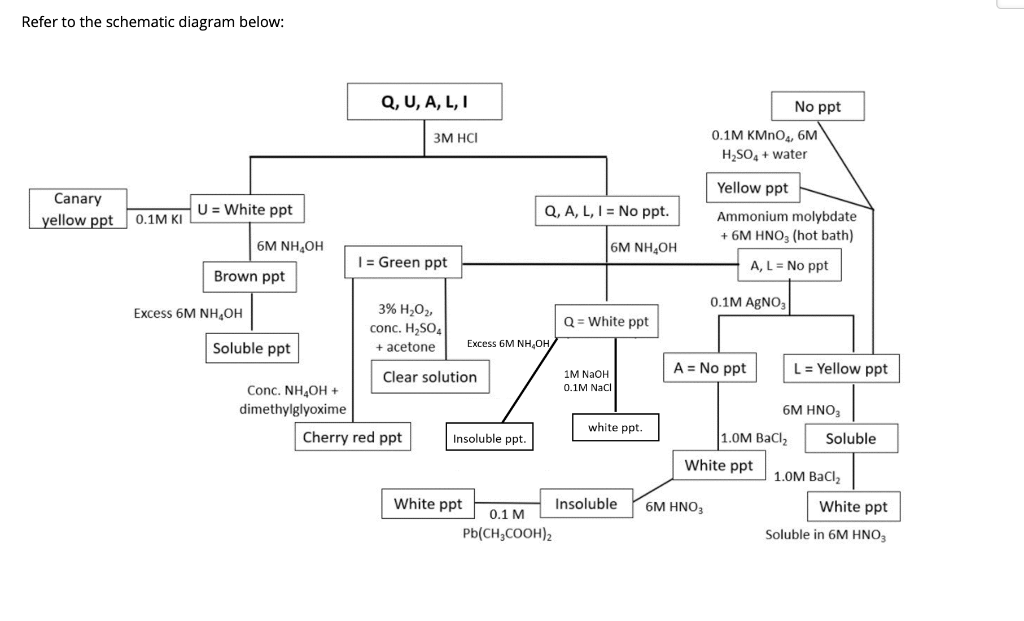 Solved Refer to the schematic diagram below: Q, U, A, L, I | Chegg.com