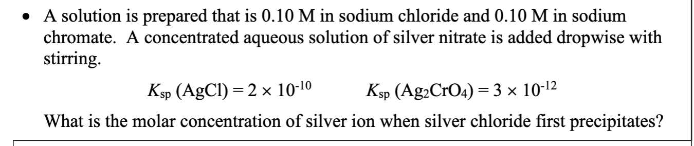 Solved A solution is prepared that is 0.10M in sodium | Chegg.com