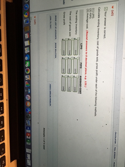 Solved ment Problem 6-SA (Part Level Submission) You have | Chegg.com