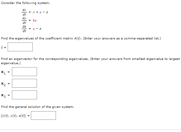 Solved Consider the following system. = x + y - 2 dx dt dy | Chegg.com Solved Consider the following system. = x + y - 2 dx dt dy | Chegg.com