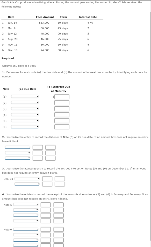 Solved Gen-X Ads Co. produces advertising videos. During the | Chegg.com