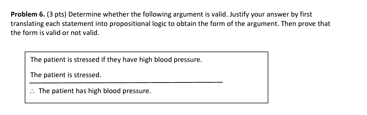 Solved Problem 6. (3 pts) Determine whether the following | Chegg.com Solved Problem 6. (3 pts) Determine whether the following | Chegg.com