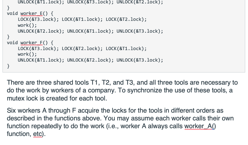 Solved extern void INIT_LOCK (mutex lock t *lock); extern | Chegg.com