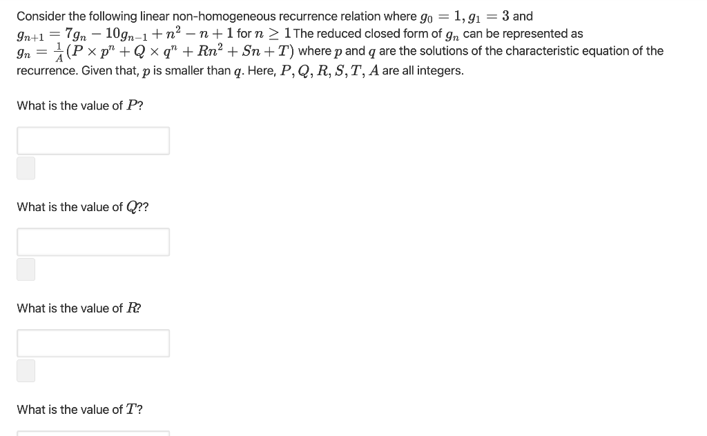 Solved Consider the following linear non-homogeneous | Chegg.com