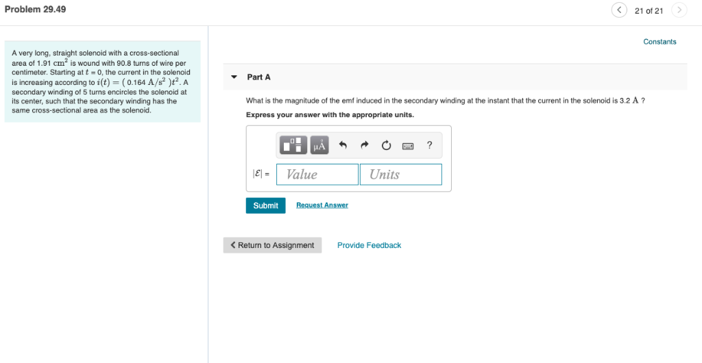 Solved Problem 29.49