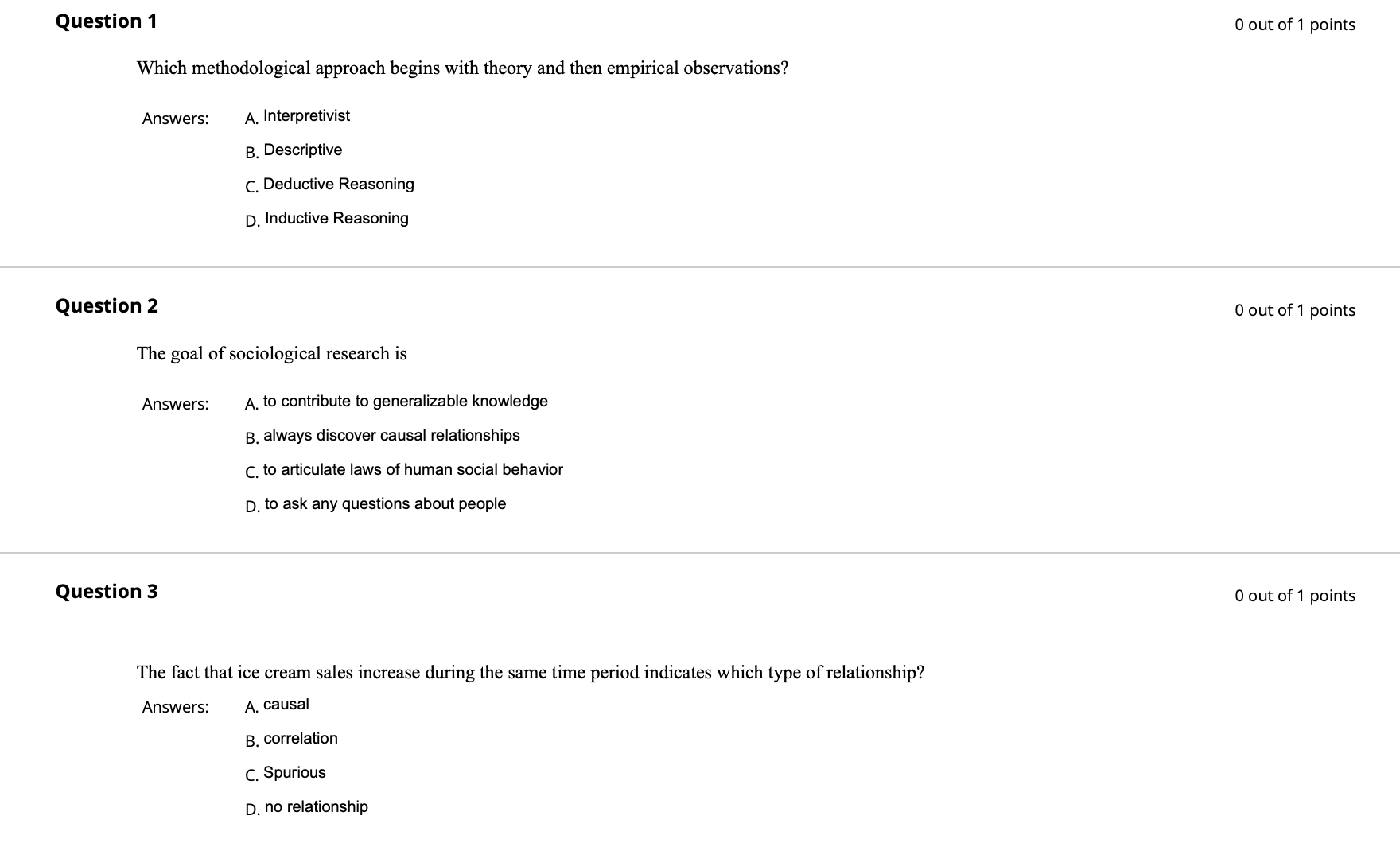 Which methodological approach begins with theory and | Chegg.com