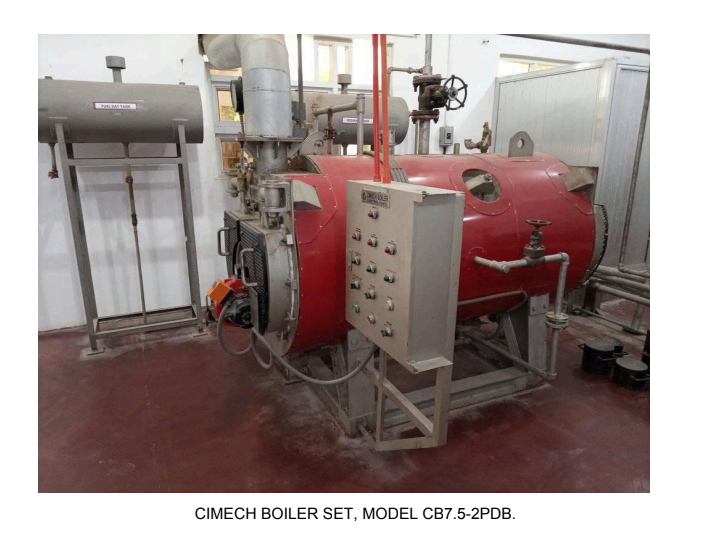 Solved Draw the single line diagram of the CIMECH BOILER | Chegg.com