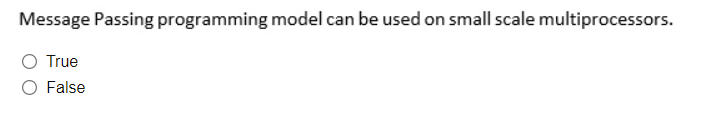 Solved Message Passing programming model can be used on | Chegg.com
