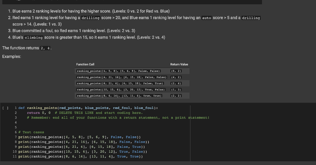 Solved Part 2: Robotics Match (10 points) Suppose you are | Chegg.com