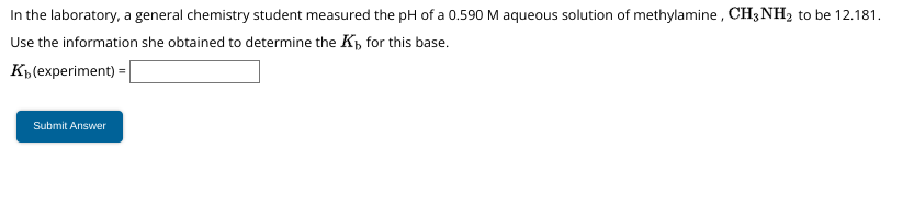 Solved Use the information she obtained to determine the Ka | Chegg.com
