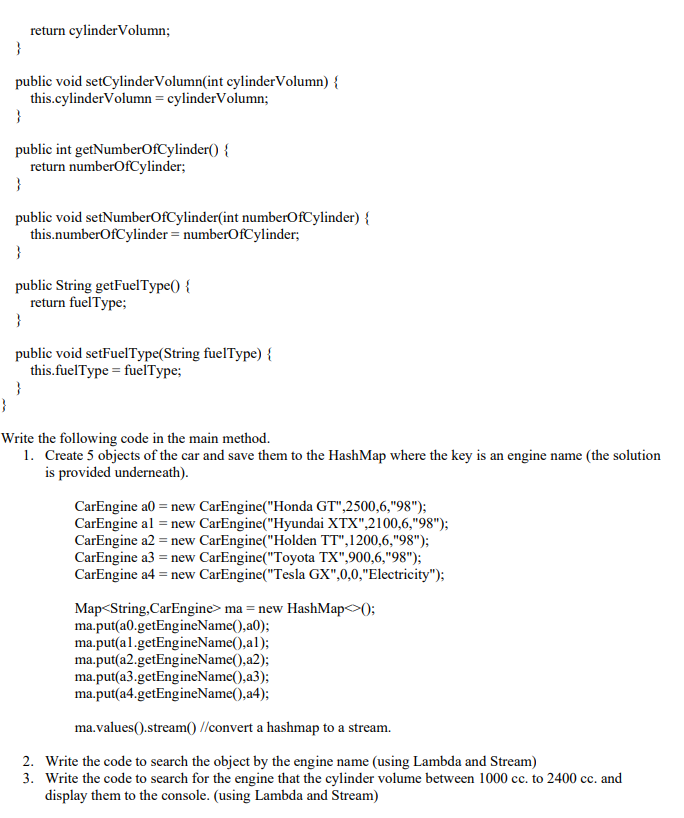 03: Write the following code and use Lambda and | Chegg.com