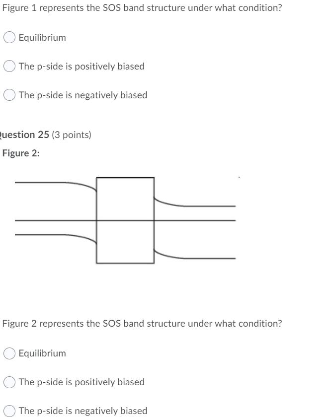 Solved A semiconductor-oxide-semicondutor (SOS) structure | Chegg.com