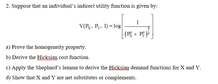 Solved a) Prove the homogeneity property. b) Derive the | Chegg.com