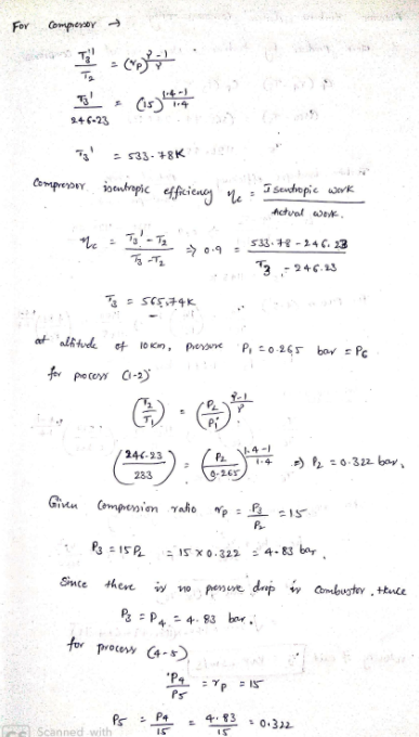 Solved I have part 1 completed and the thrust per unit mass | Chegg.com